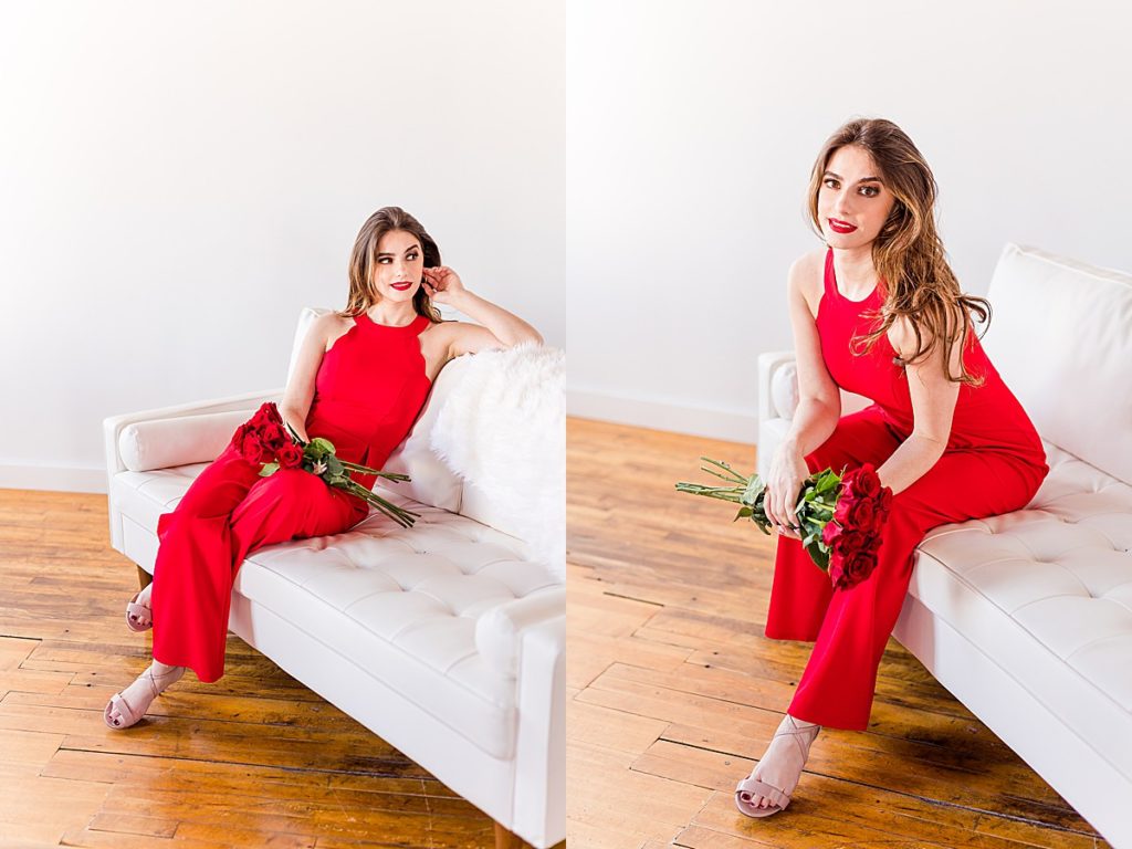 Valentine's Day Boudoir Photoshoot | Rachel Graff Photography